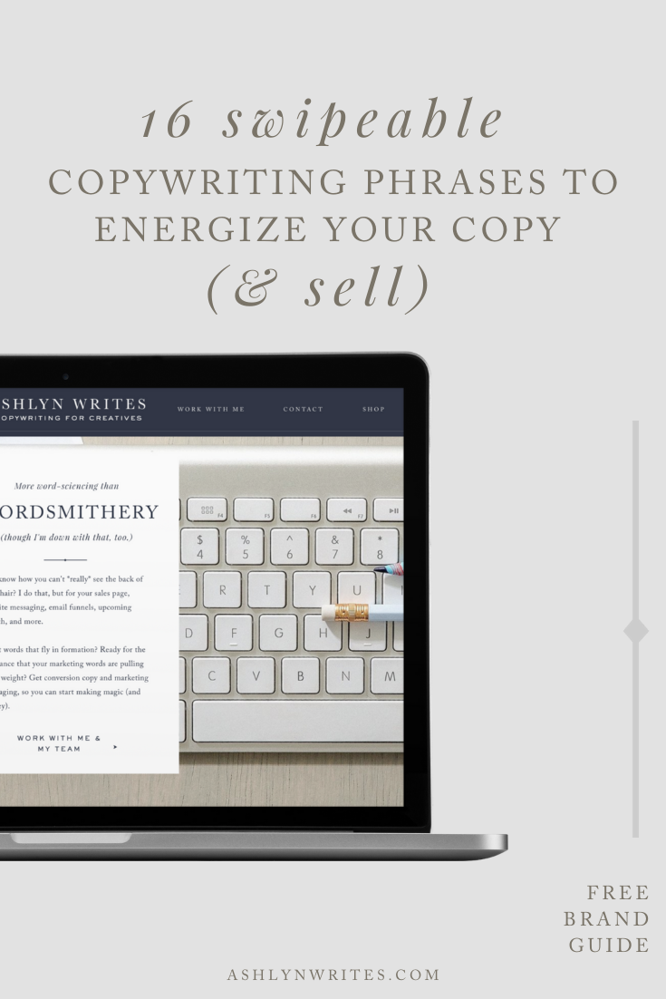 16 Swipeable Copywriting Phrases to Energize Your Copy (& Sell!) - Blog ...