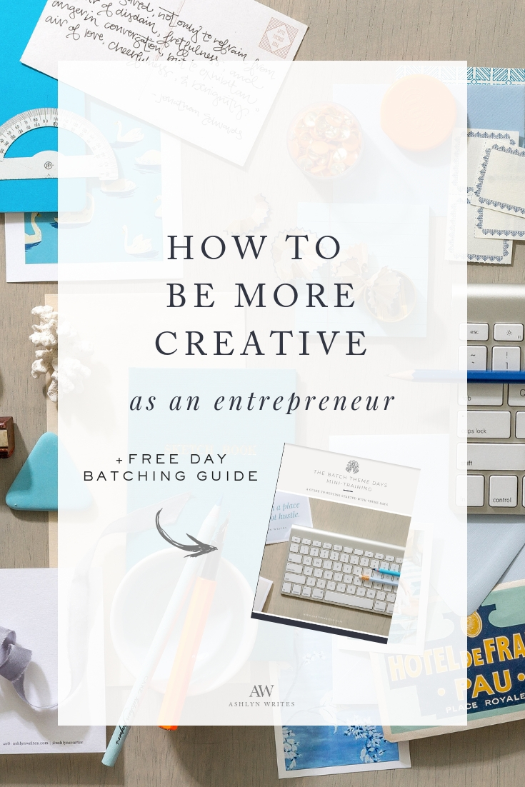 Tips to Be More Creative as an Entrepreneur or Artist - Blog from ...