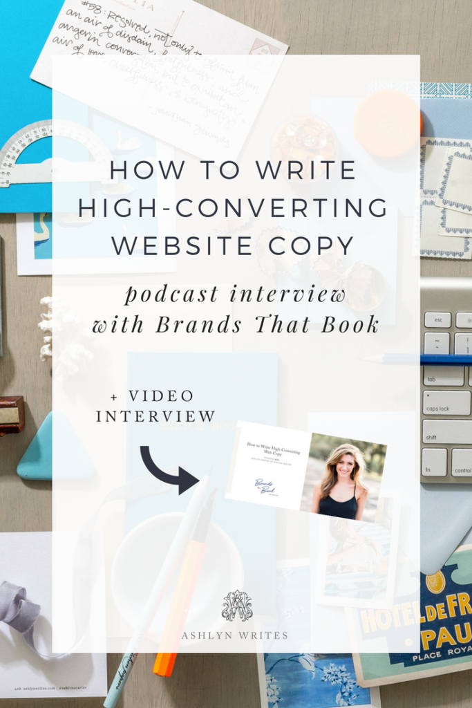 Brands That Book Podcast Feature | How to Write High-Converting Copy ...