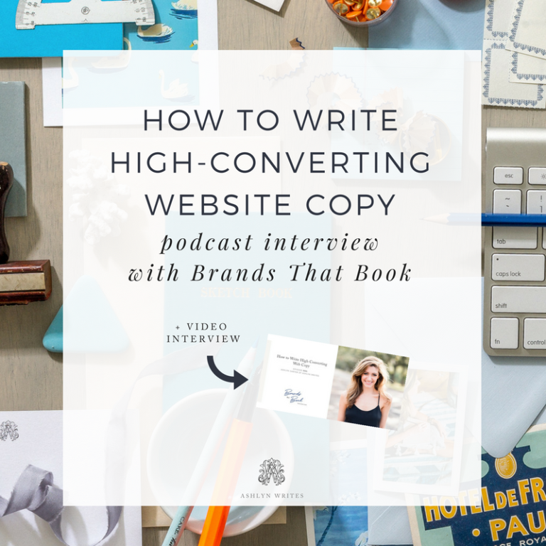 Brands That Book Podcast Feature | How to Write High-Converting Copy ...
