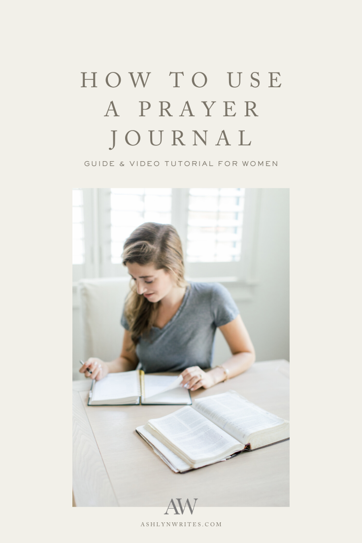 How to Use a Prayer Journal: 4 Tips for Creating a Solid Prayer Habit ...