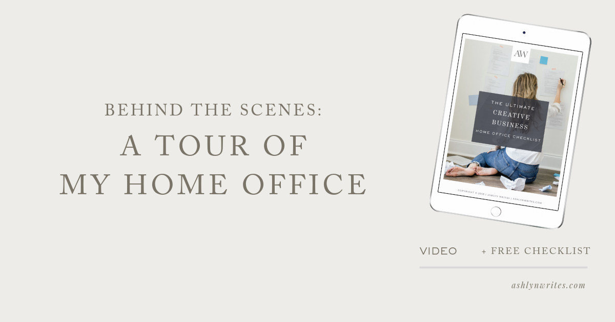 My NEW Space: How to Setup Your Dream Home Office | Blog from Ashlyn ...