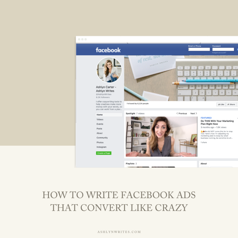 How To Write Ads: 3 Steps To Write Facebook Ads That Convert Like CRAZY ...