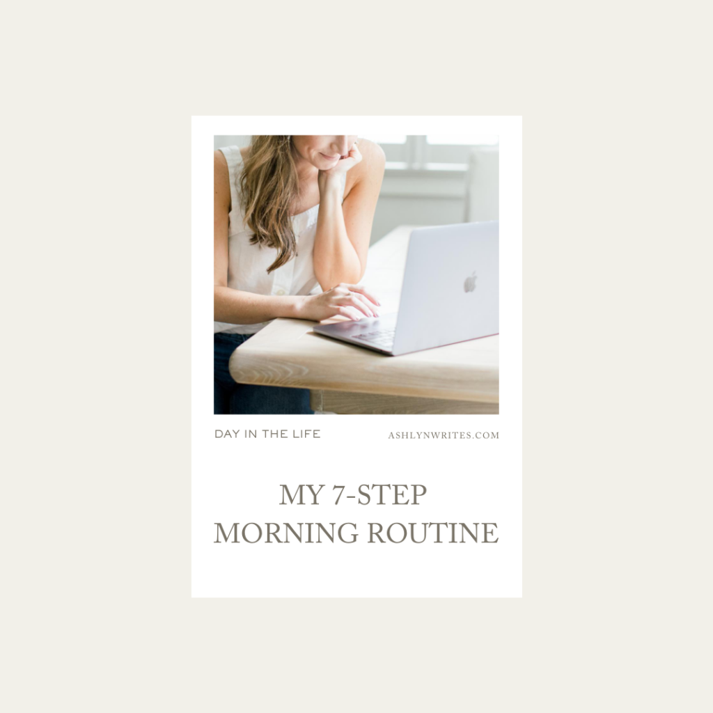My Productive Morning Routine: 7 Things I Do Every Day - Blog from ...