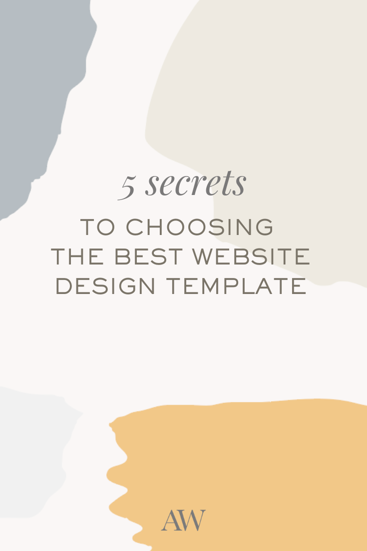 5 Secrets to Choosing the Best Website Template | Blog from Ashlyn ...
