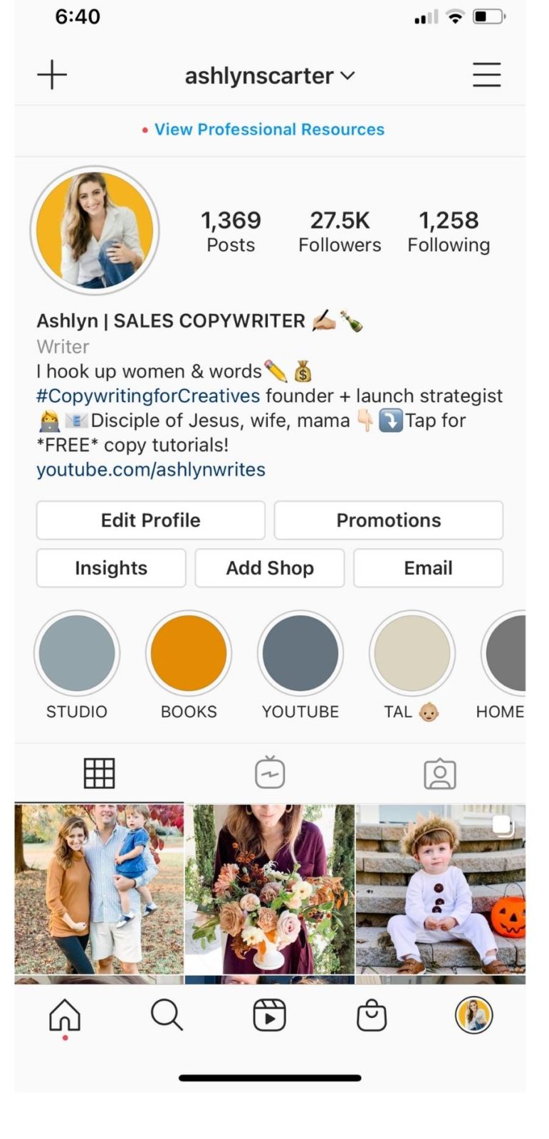 How to write the PERFECT Instagram Bio - Blog from Ashlyn Carter ...